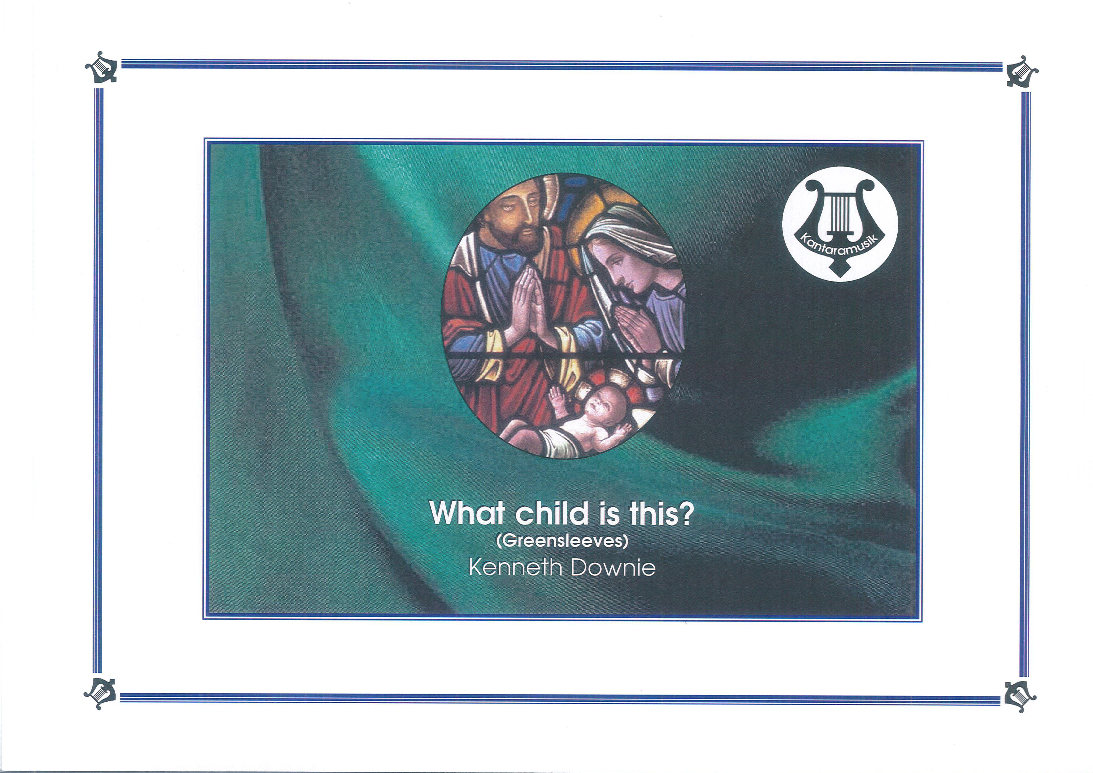 What Child Is This Greensleeves Cornet Solo With Brass Band Score What Child Is This Greensleeves Cornet Solo With Brass Band Score